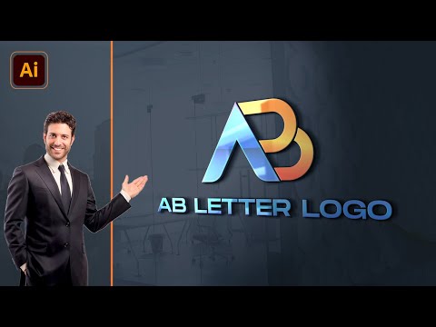 AB Logo Design Tutorial in Adobe Illustrator