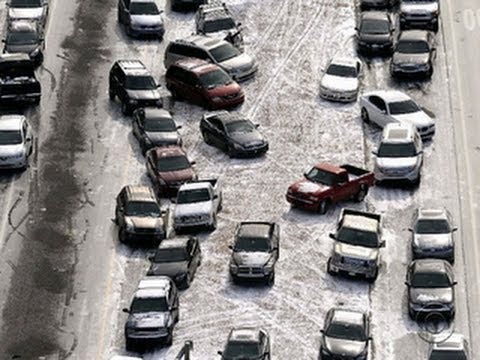 Icy weather in Atlanta leaves thousands stranded