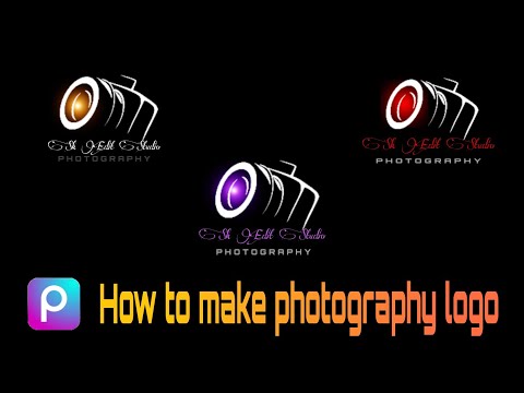 How to make photography logo in picsart||Picsart mai logo kaise banaye||Picsart logo making-SK EDIT