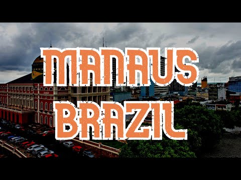 Manaus, Brazil in Google Earth