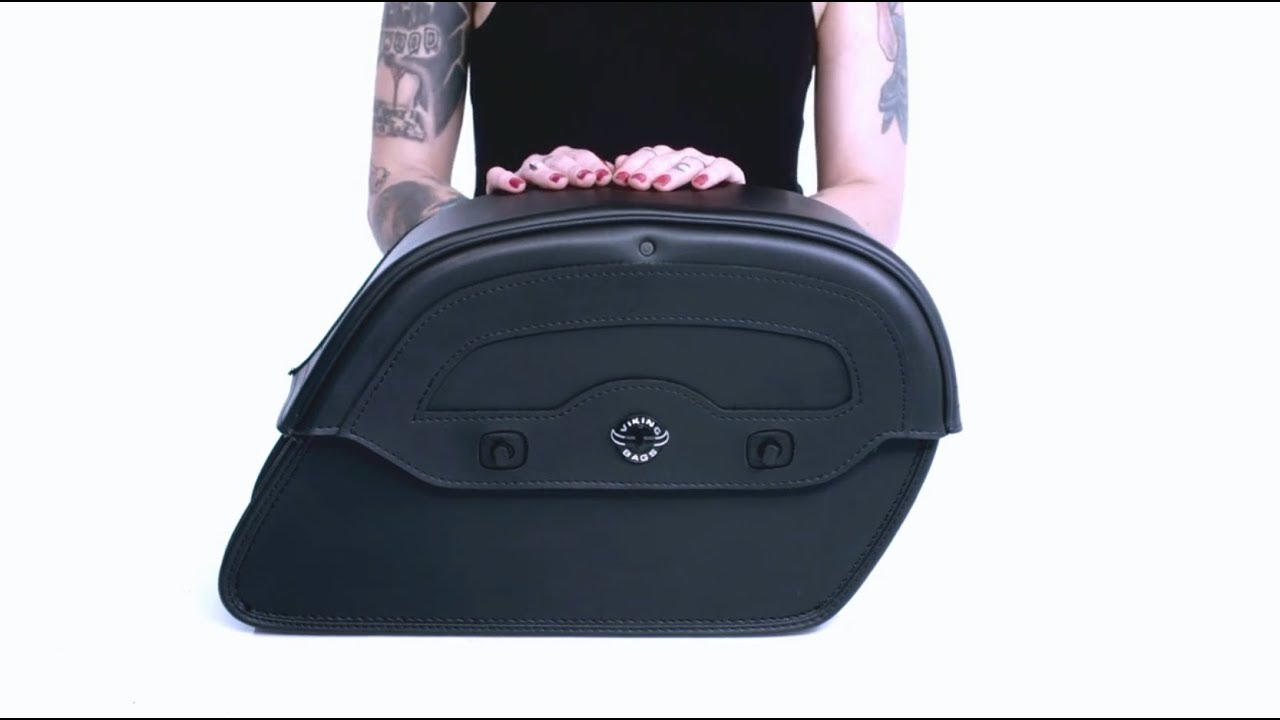 Universal Warrior Medium Slanted Saddlebags