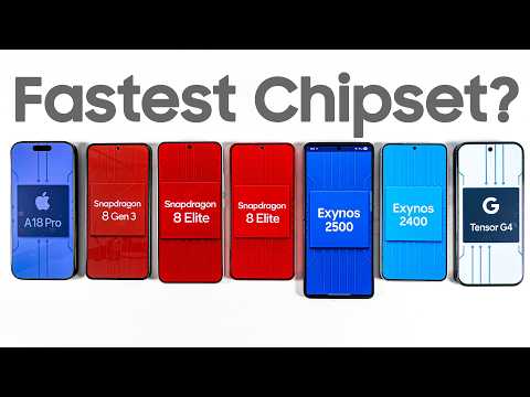 Best Chipset: Exynos 2500 / Snapdragon 8 Elite / 8 Gen 3 /Tensor / A18 Pro