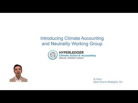 Carbon Accounting and Certification Working Group