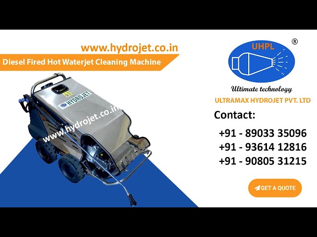 Water Jet Cleaning Machine - High Pressure Jet Cleaning Machine Manufacturer from Chennai