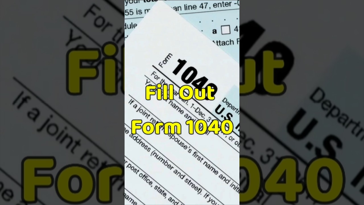 Form 1040 - Preparing your Taxes | 2024-2025