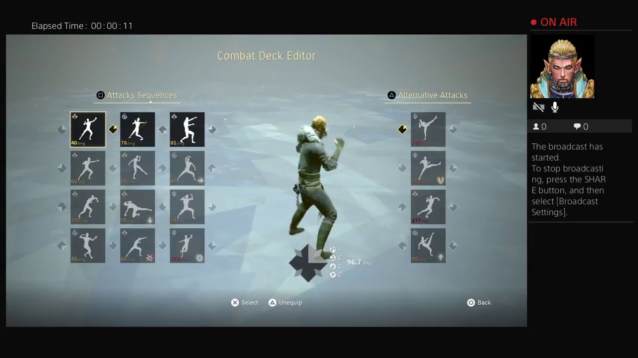 Malice plays ABSOLVER! Combat Deck and Farming
