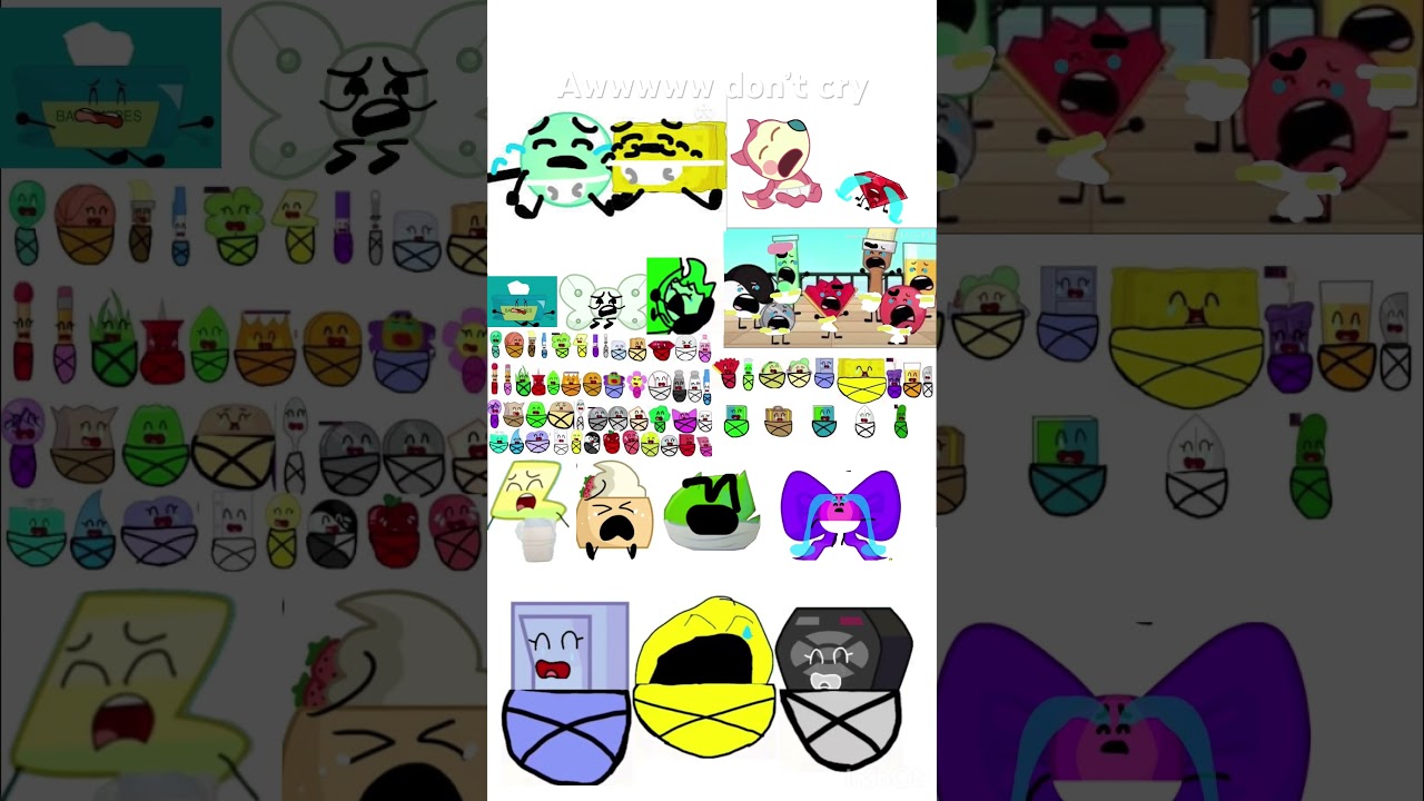 Bfdi babies crying for @calebtattrie72
