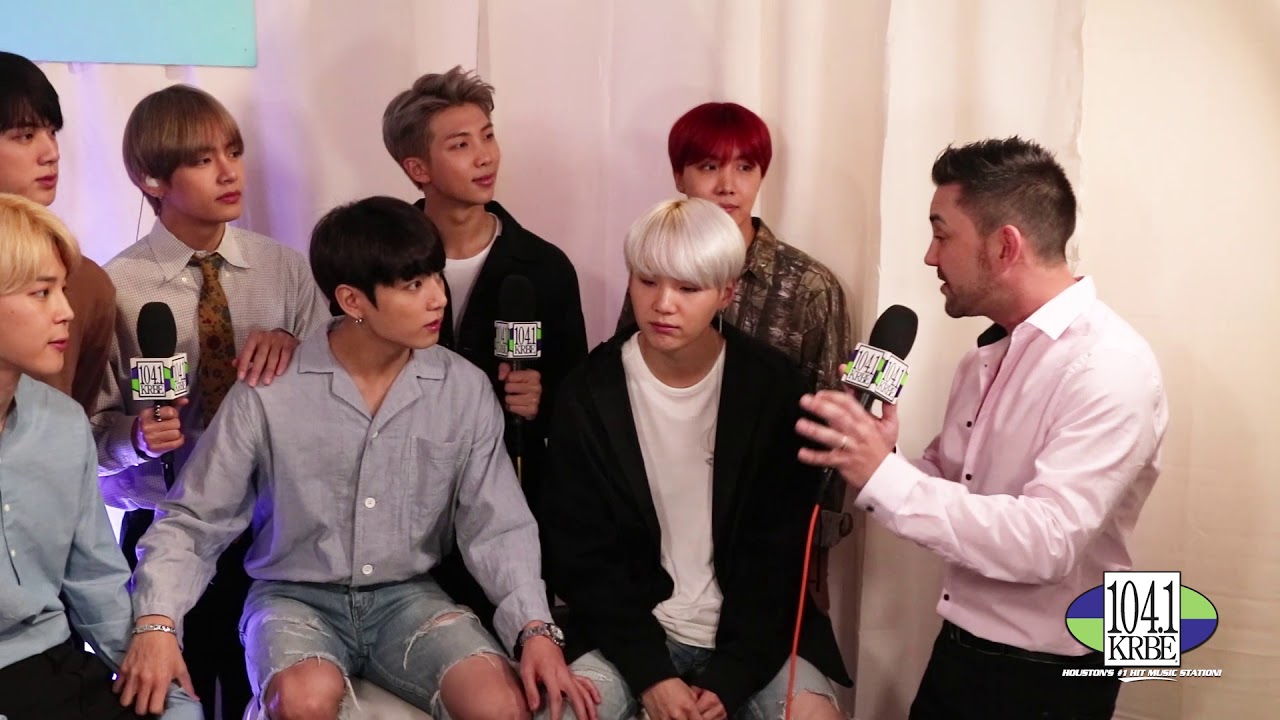 Backstage with BTS at The 2017 American Music Awards