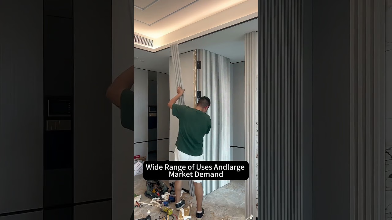 🚪WPC Wall Panels – the invisible door installation!  #wpcwallpanels #homedecorideas #interiordesign