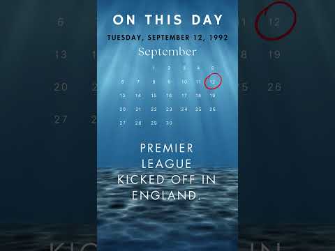 What happened On This Day September 12, 1992 ? #facts