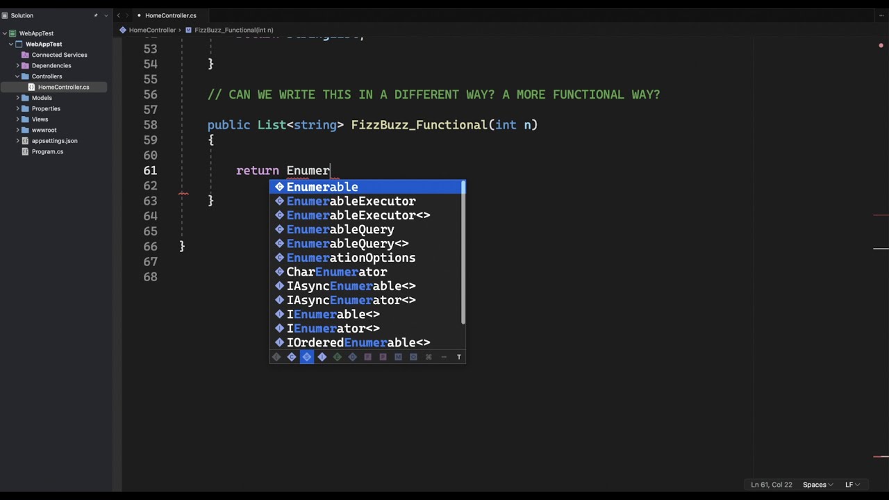 Software Engineer - Functional Approach to FizzBuzz Algorithm @StephenSamuelsen