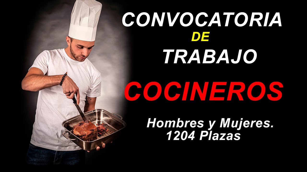 Bolsa de Trabajos COCINEROS con o sin experiencia / vacantes Trabajo de chef en Canada