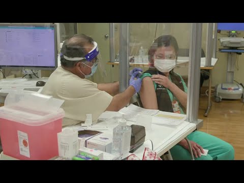 Bay Area's first doses of Pfizer's COVID-19 vaccine administered in San Francisco
