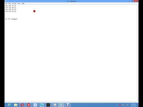 Ip for Blogger Setup