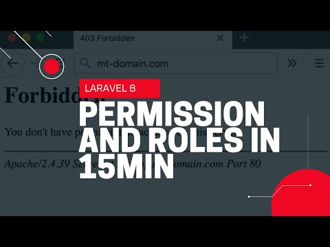 PERMISSIONS AND ROLES IN LARAVEL (ACL)