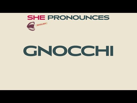 How To Pronounce GNOCCHI | in Italian!