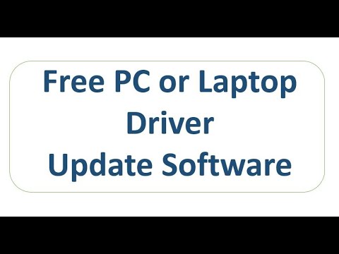 Free PC or Laptop Driver Update Software
