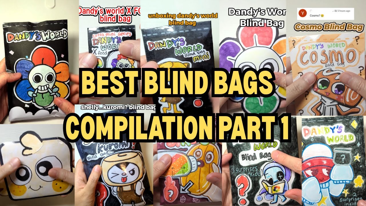 Dandy’s World Blind Bags I’ve Made So Far Part 1