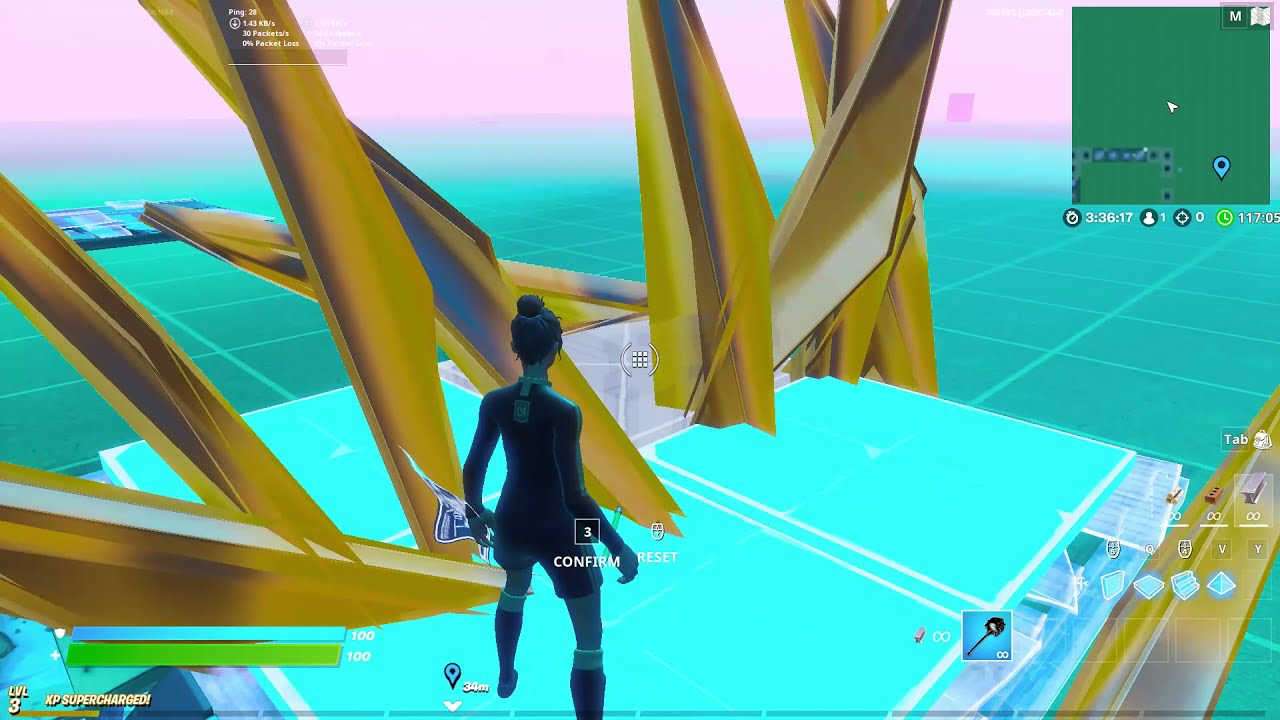 Before and after scroll wheel reset editing (1 week Progression)