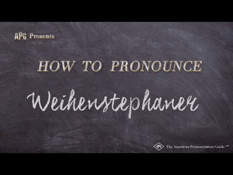 How to Pronounce Weihenstephaner (Real Life Examples!)