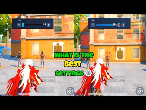What Is The Best TPP View Settings In PUBG MOBILE / BGMI (3.8 UPDATE )🔥✅️