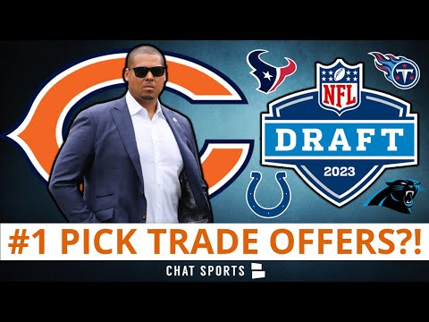 TRADE OFFERS? Chicago Bears Rumors On Receiving Calls For #1 Pick In NFL Draft + Sign Jakobi Meyers?