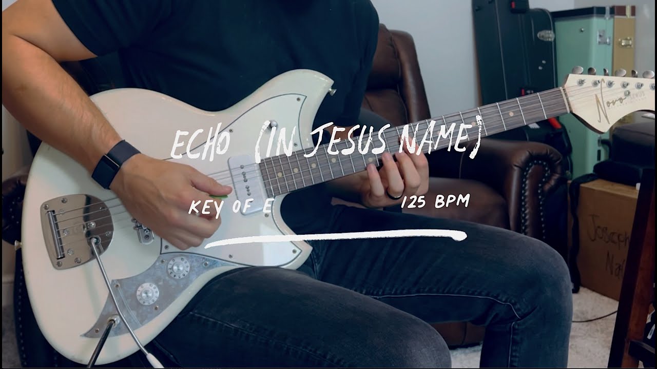 Charity Gayle - Echo (In Jesus Name) Electric Guitar Tutorial