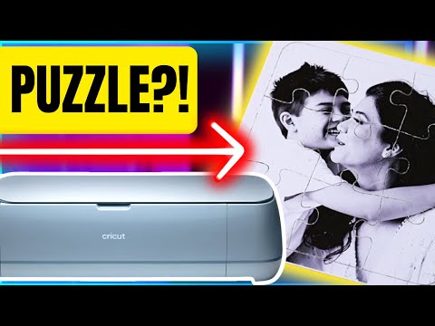 How to Make a PUZZLE with Cricut Maker! *SO EASY*