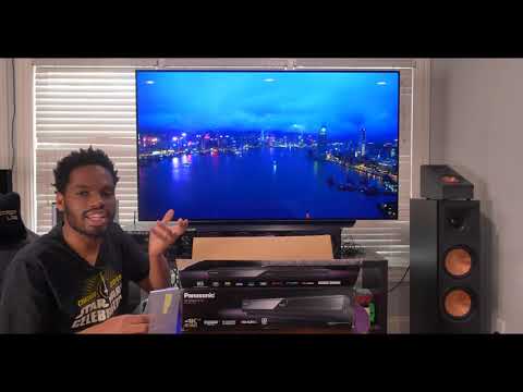 PANASONIC UB820 4K UHD PLAYER Unboxing