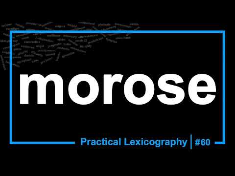 Morose Definition