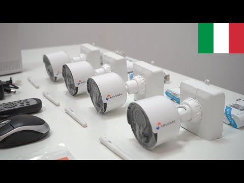 Kit di videosorveglianza wireless Nivian | Unboxing e installazione