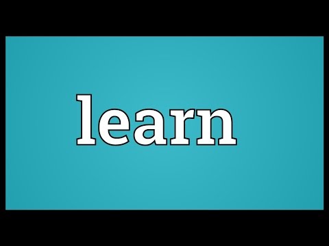 Learn Meaning