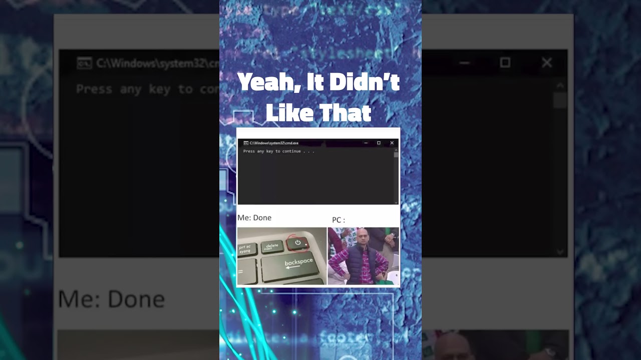 Yeah It Didn't Like That #shorts