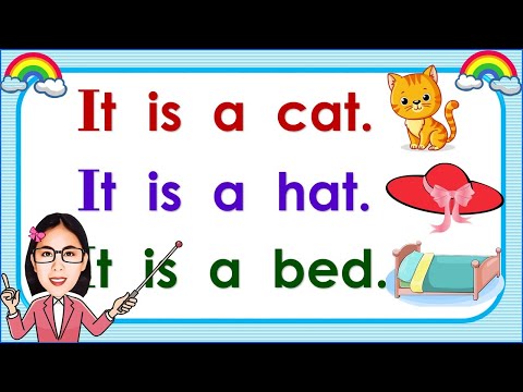 "It is" sentences | Practice Reading | Reading Lesson - Tutorial
