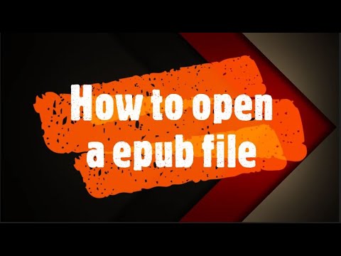 How to open/read a EPUB, MOBI, FB2, CBR file