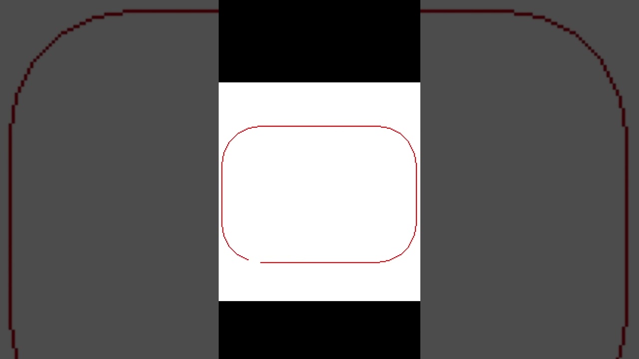 Day 41/43 | How to make YouTube logo using Python #python #logodesign #turtle #youtubeshorts #design
