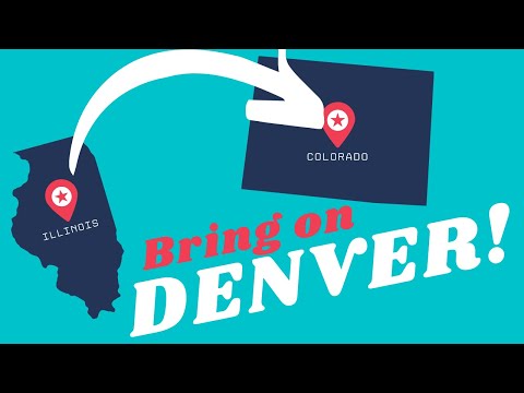 Chicago to Denver...Moving to Colorado