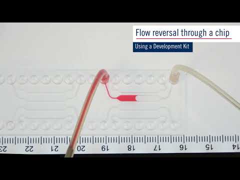 Flow Reversal Through A Chip with Disc Pump Development Kit