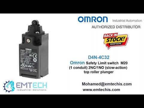 D4N-4C32 Omron Limit Switch