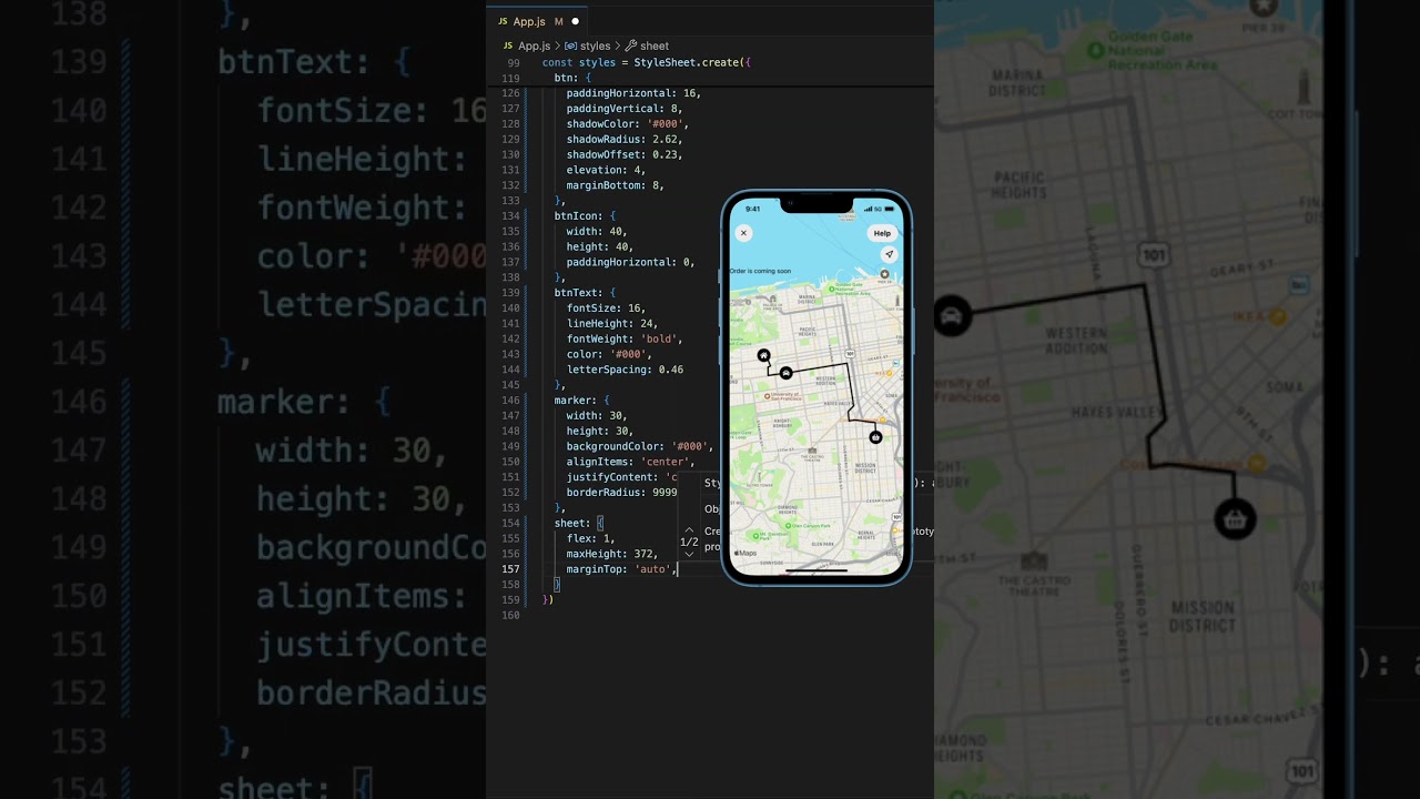 Building a Delivery Maps Screen in React Native