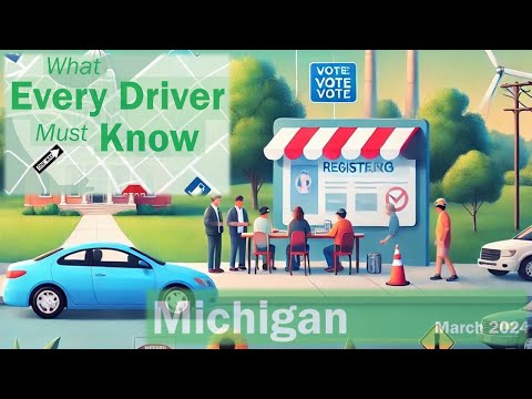 Michigan - What Every Driver Must Know - 1x Audio Book March 2024 Captioned