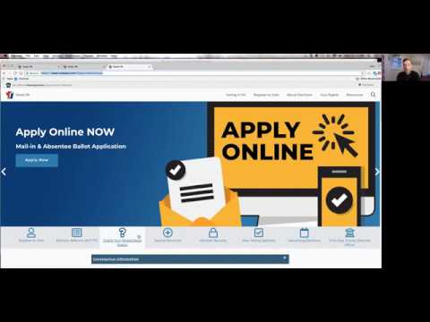 Pennsylvania Online Mail-in Ballot Application Tutorial