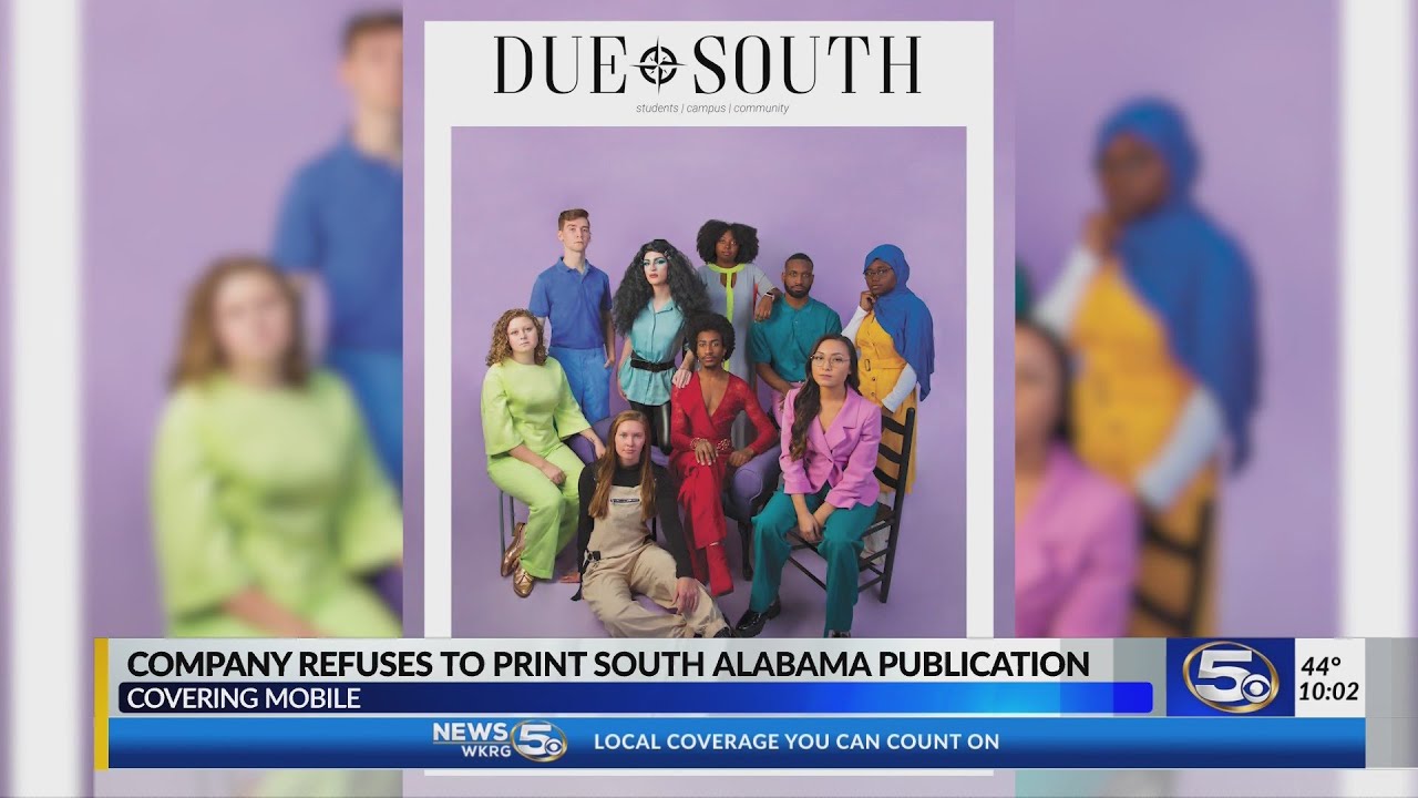 USA student magazine says company refused to print diversity issue