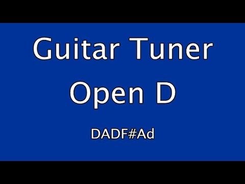 Guitar Tuner - Open D
