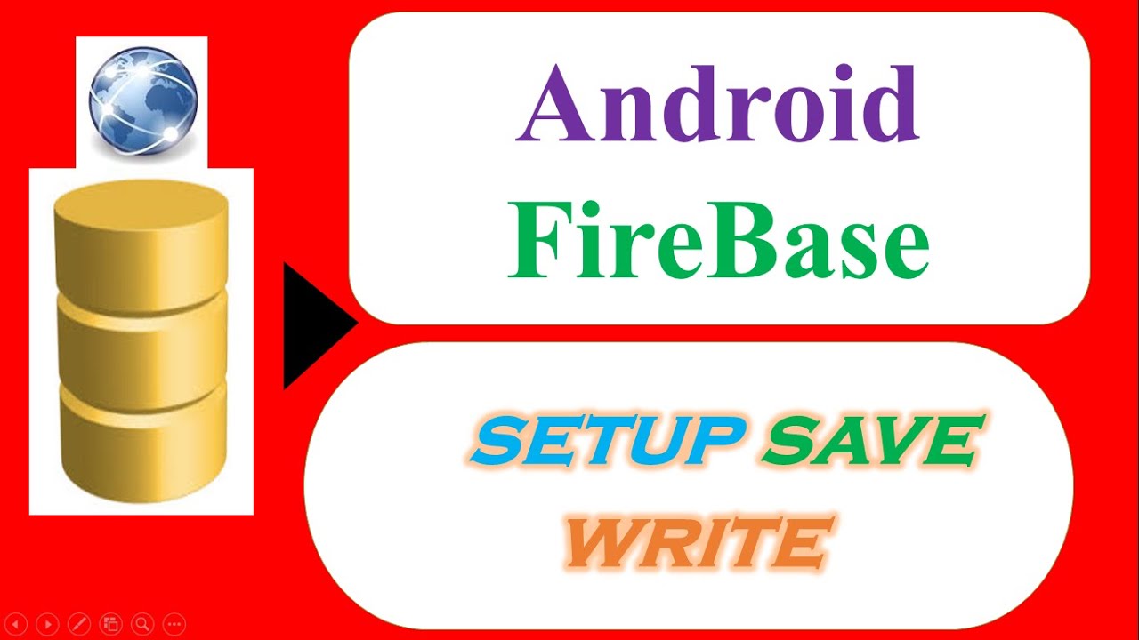 Android FireBase 01 - Setup then Save/Write  From EditText to Database
