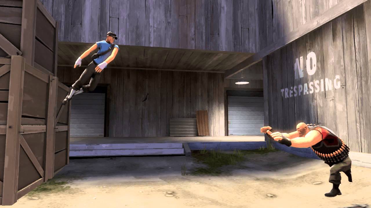 Scout Parkour (advanced blocking phase)