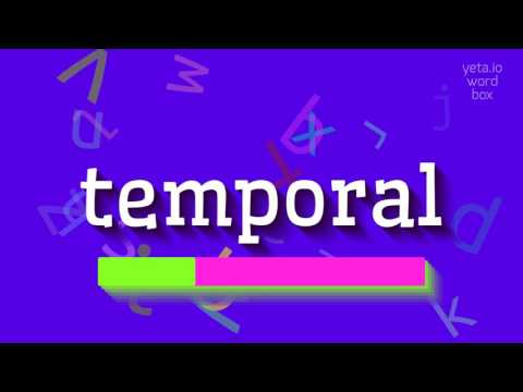 How to say "temporal"! (High Quality Voices)