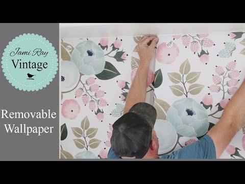 Teen Bedroom Makeover Part 1 Removable Wallpaper | Rocky Mountain Decal