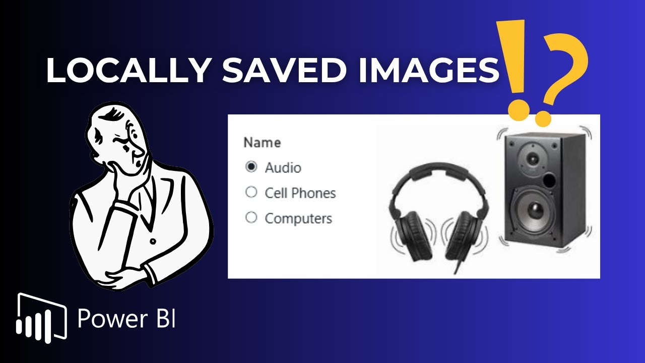 Show Locally saved Images in Power BI based on Slicer Selection| No More Base64 Limitation issue.