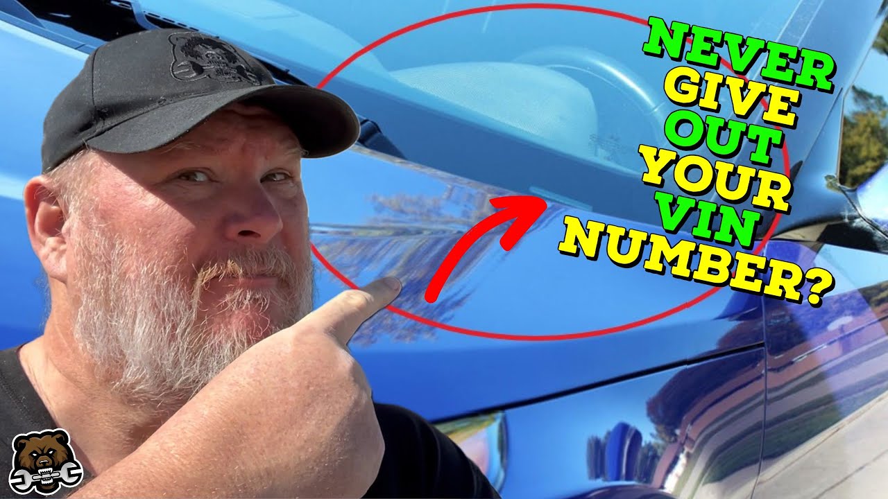 Never Give Out Your VIN NUMBER! (True or False?)